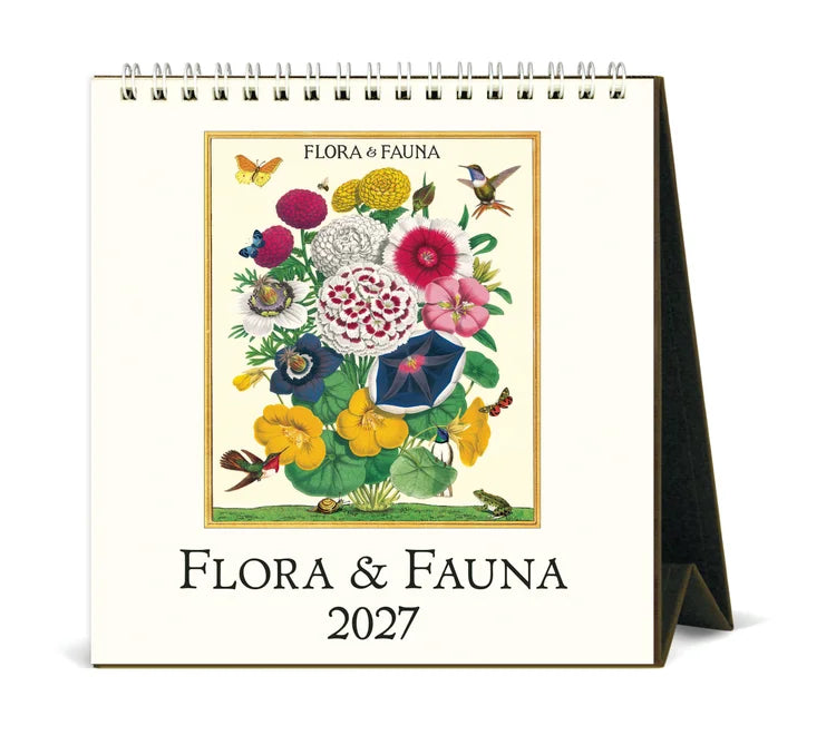 Desk Calendar - Flora & Fauna – Passion For Paper