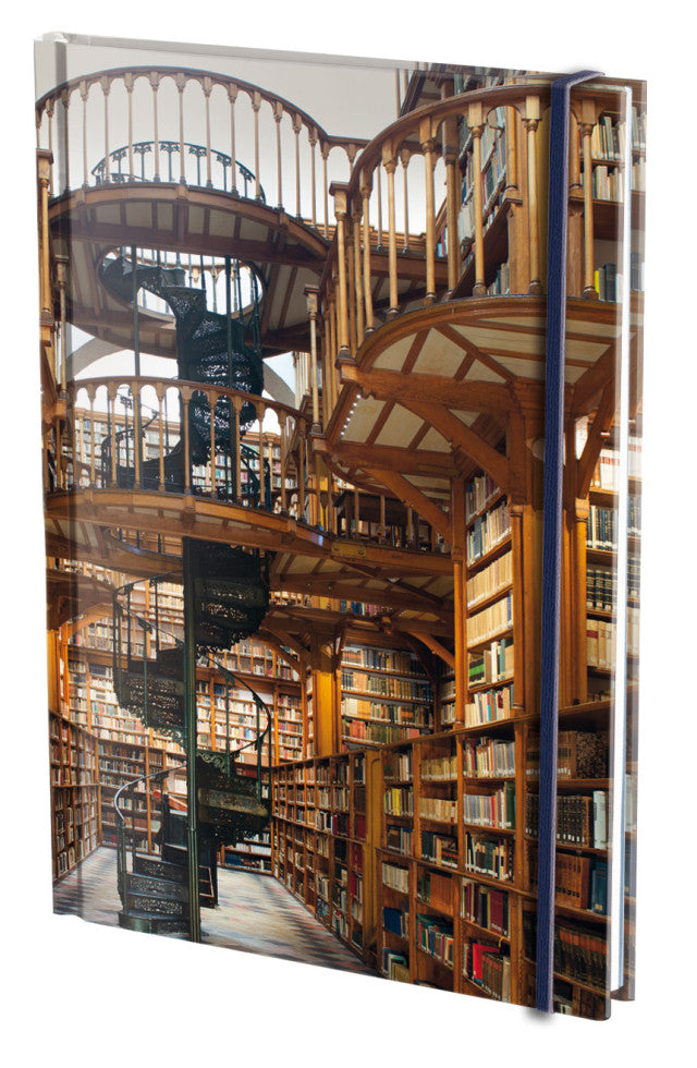 B&B - A5 Notebook - Library, Die Klosterbibliothek, Maria Laach ...