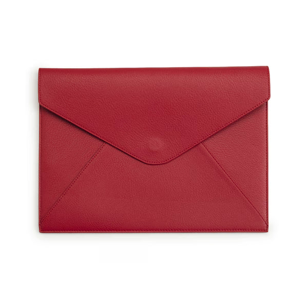 CM - A4 Fedor Document Holder - Cherry Red w Black – Passion For Paper