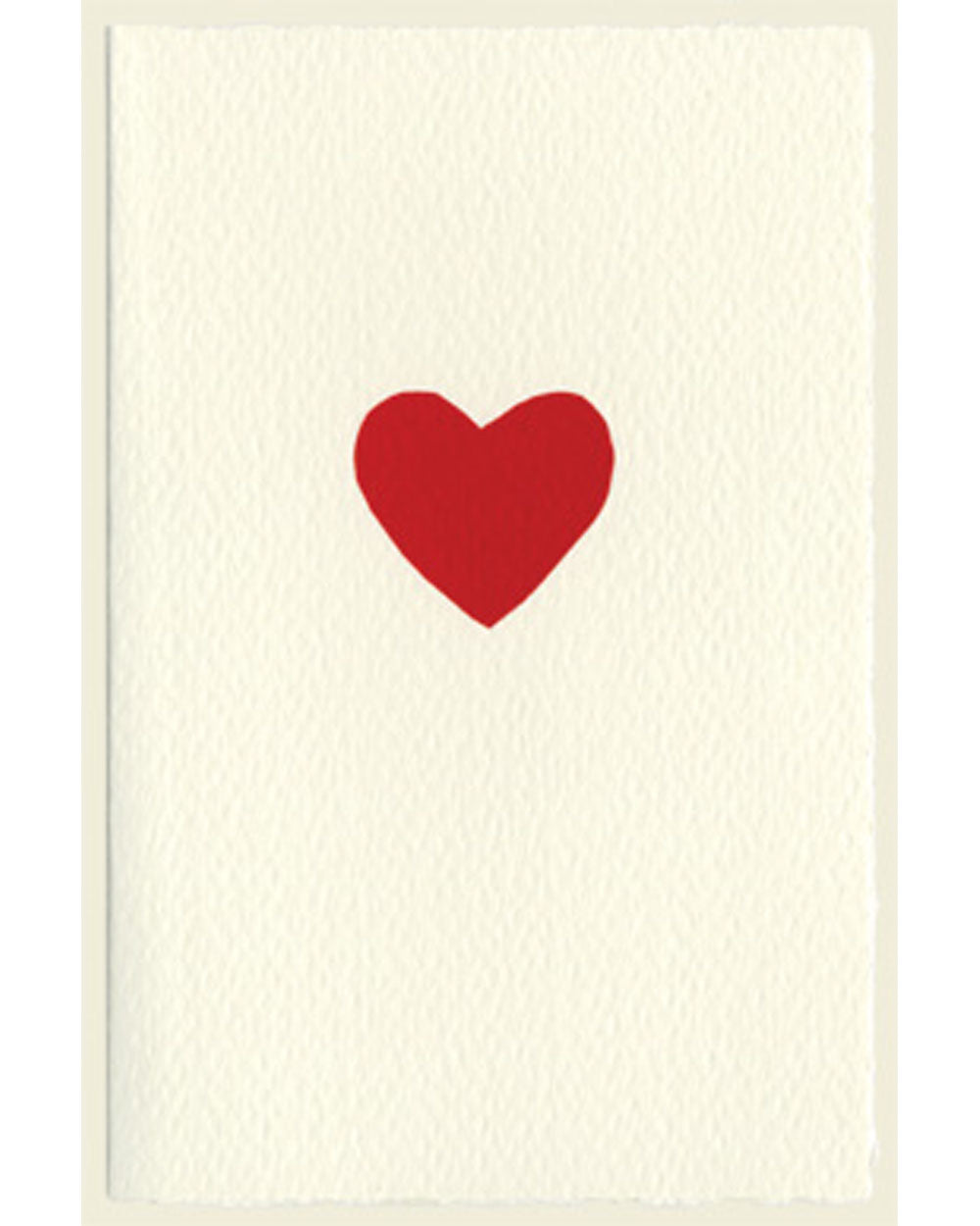 PFP Card - Small Red Heart – Passion For Paper
